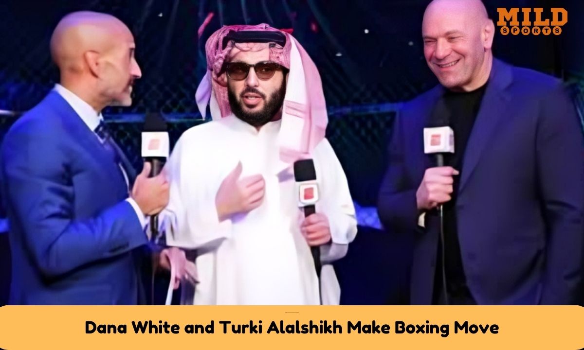 Dana White and Turki Alalshikh Make Boxing Move